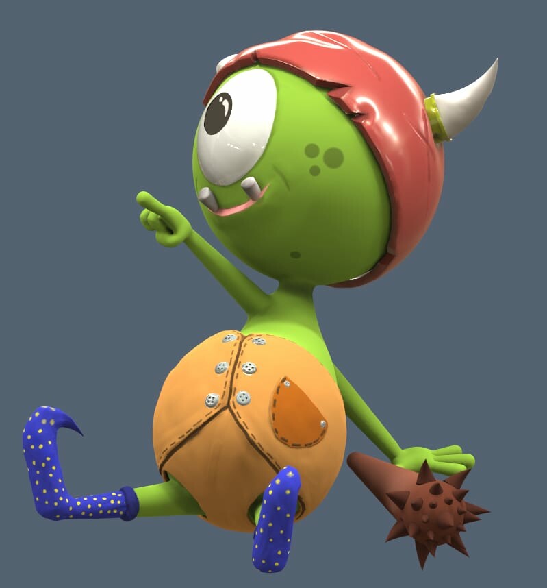 ArtStation - Baby Orc [2020]