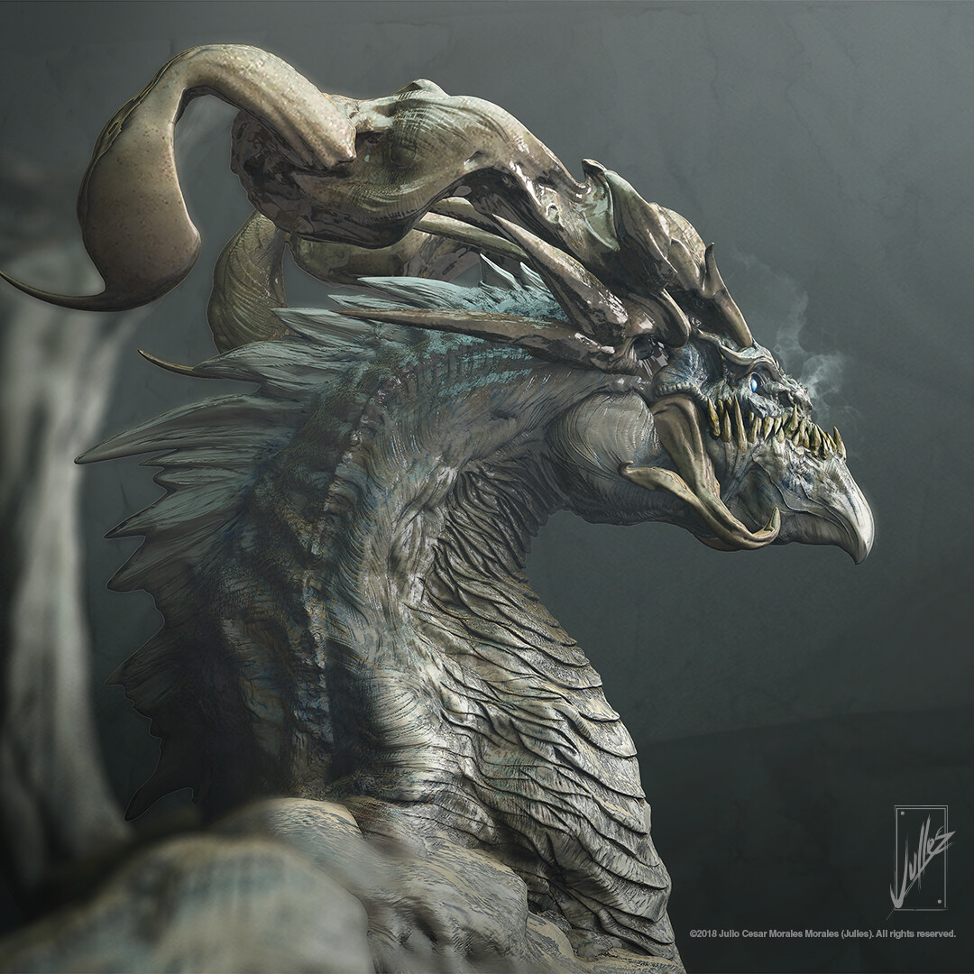 ArtStation - Dragons Wacom Latin America Contest