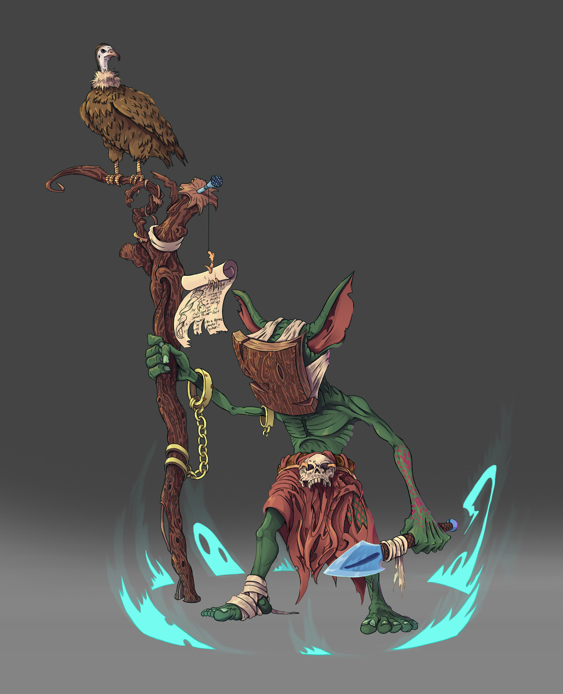 ArtStation - Goblin warlock