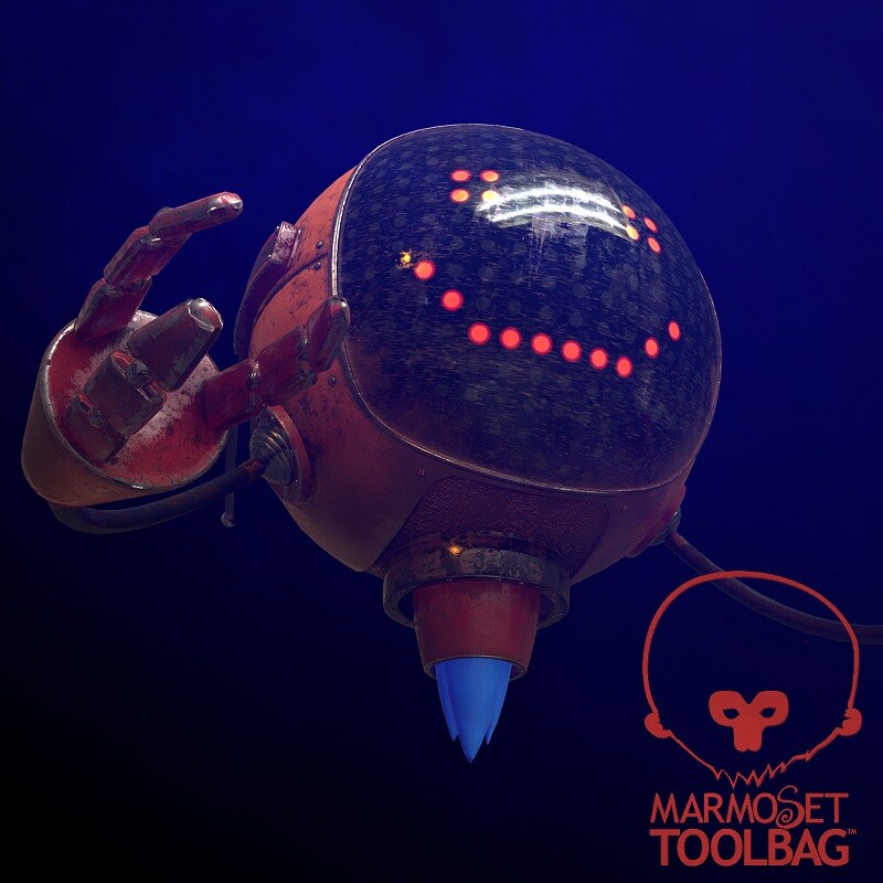 ArtStation - Flybot Texturing & Rendering