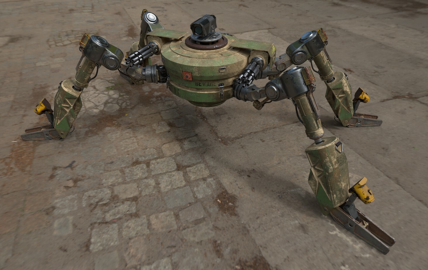 ArtStation - Spider Robot