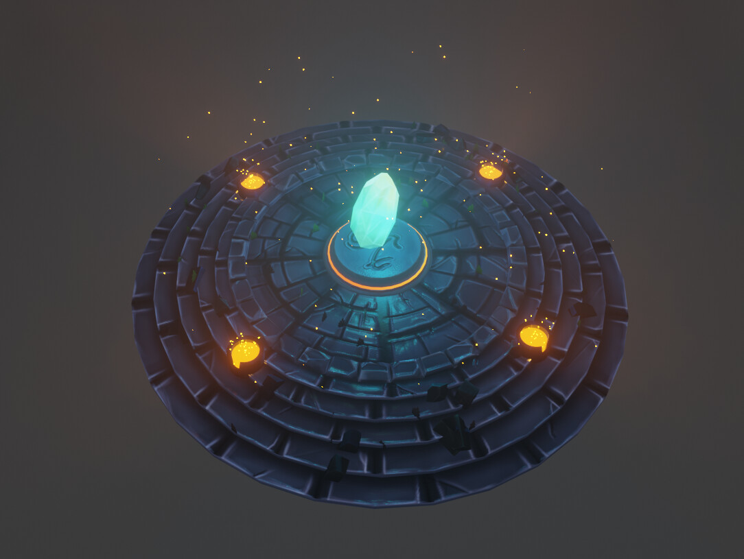 ArtStation - Stylized Plinth