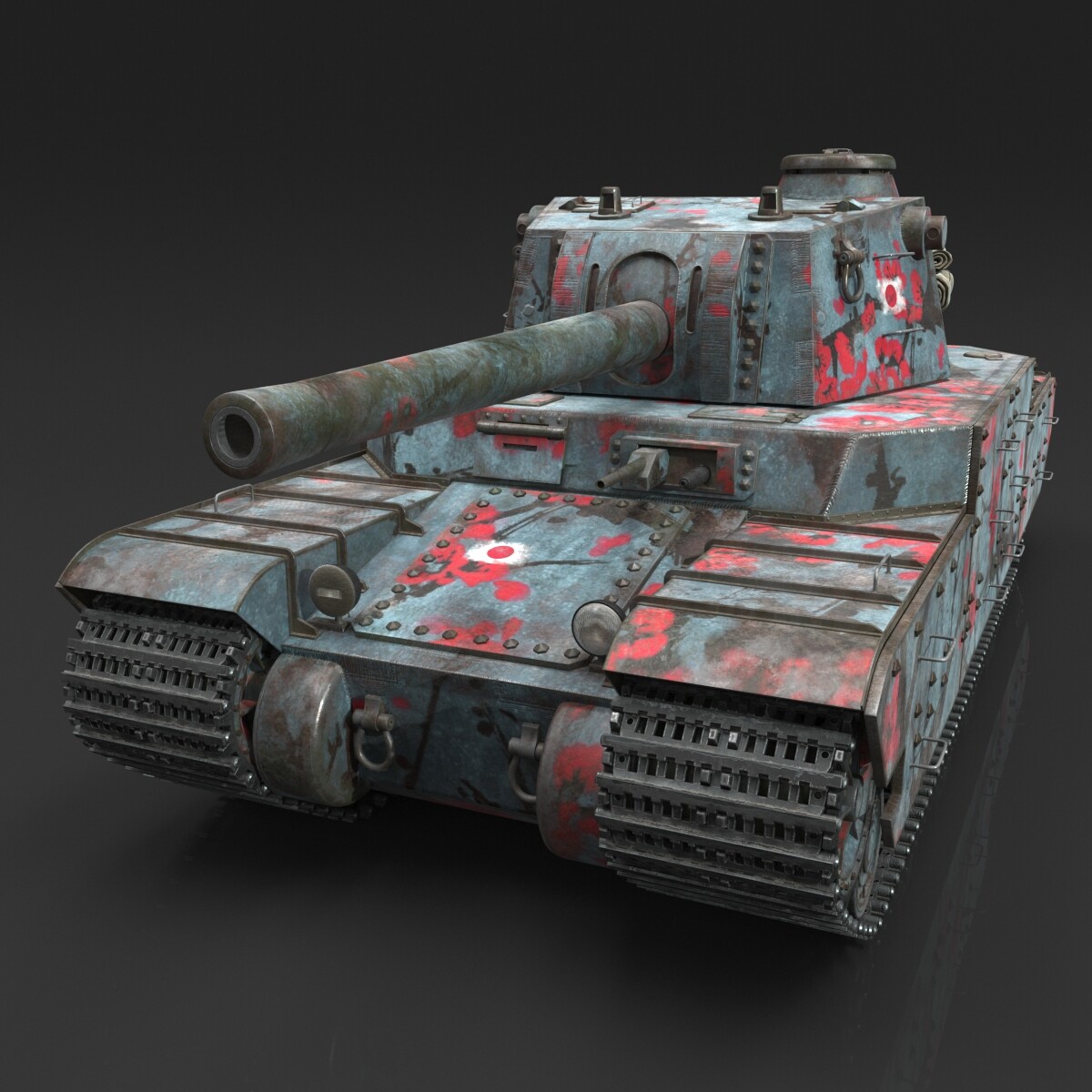 ArtStation - TYPE 2605 Heavy Tank camouflages