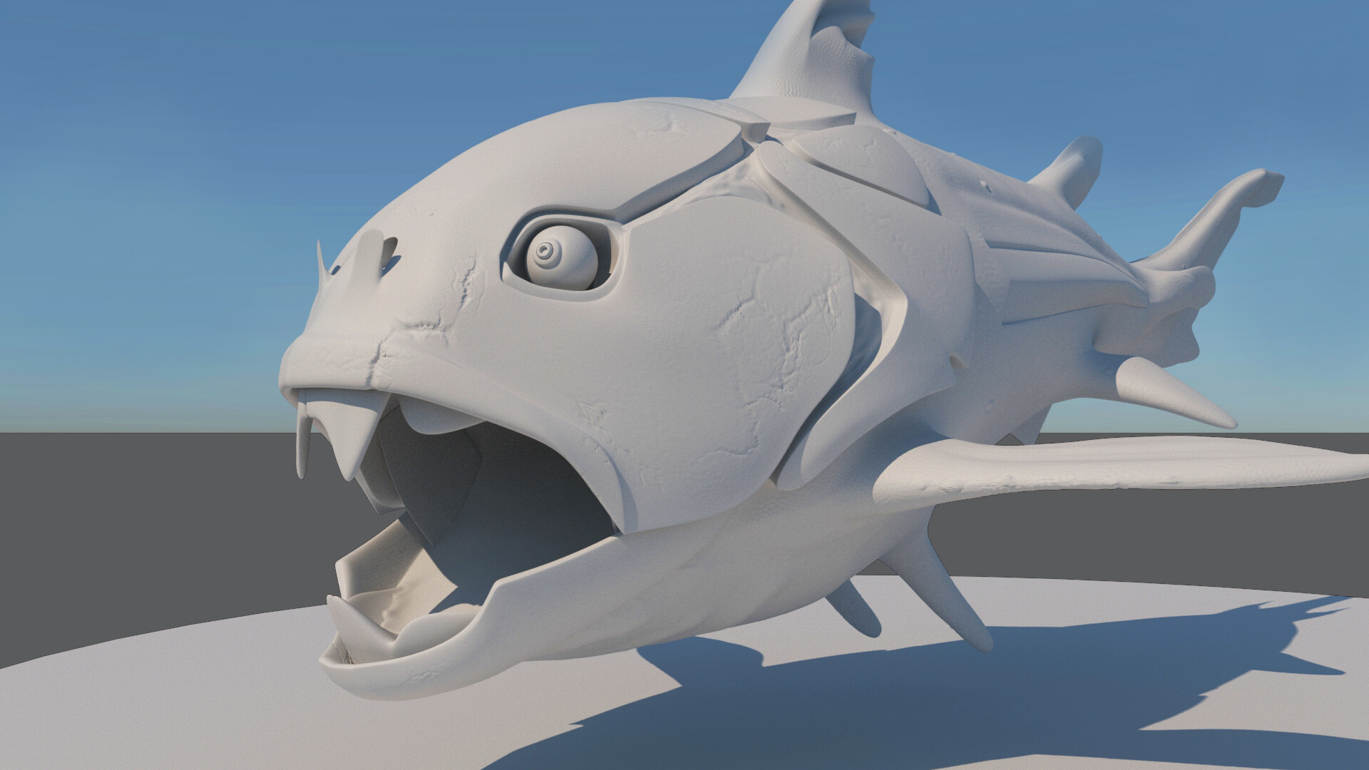 ArtStation - Prehistoric Fish