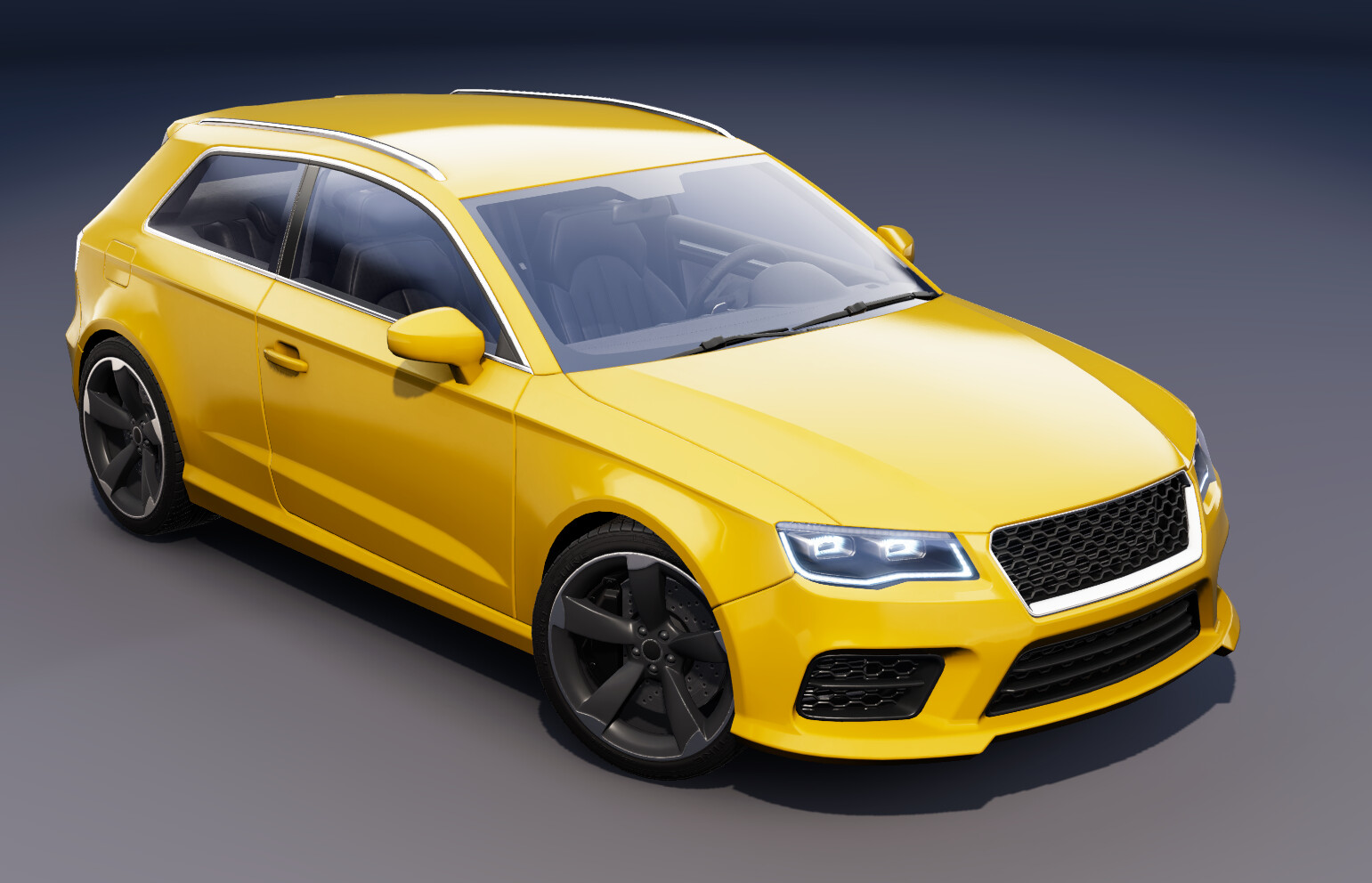 ArtStation - Realistic Car 03 - HD