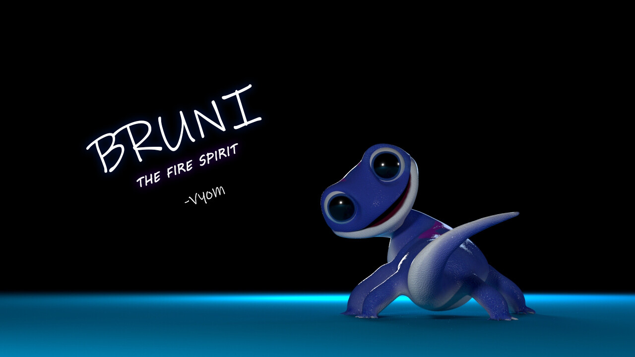 ArtStation - Bruni- The Fire Spirit