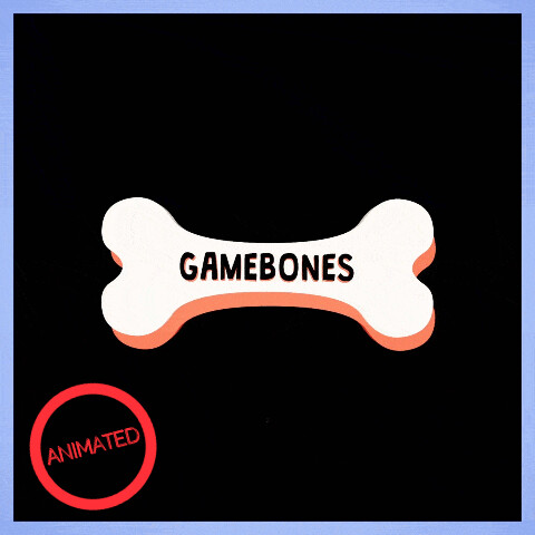 ArtStation - 'GAMEBONES' Motion Graphic