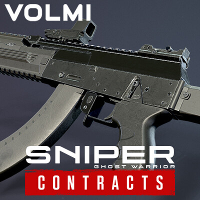 ArtStation - MKa12 Assault Rifle