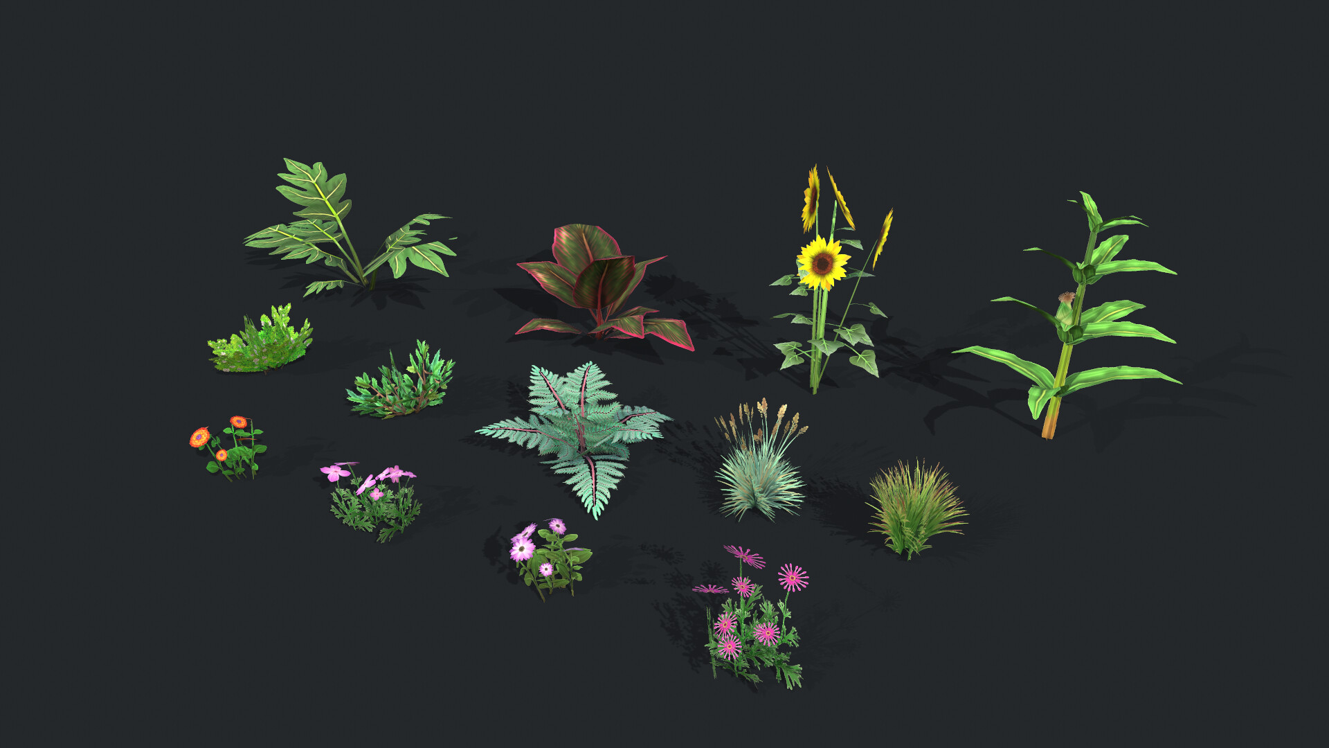 ArtStation - Modular Plants practice