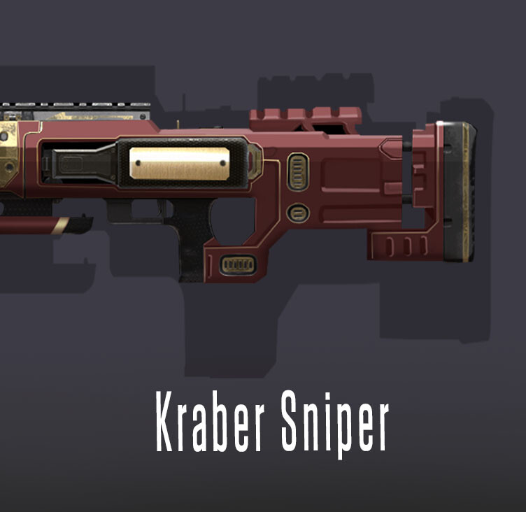 ArtStation - Kraber Sniper Gun Skin With Revenant Theme