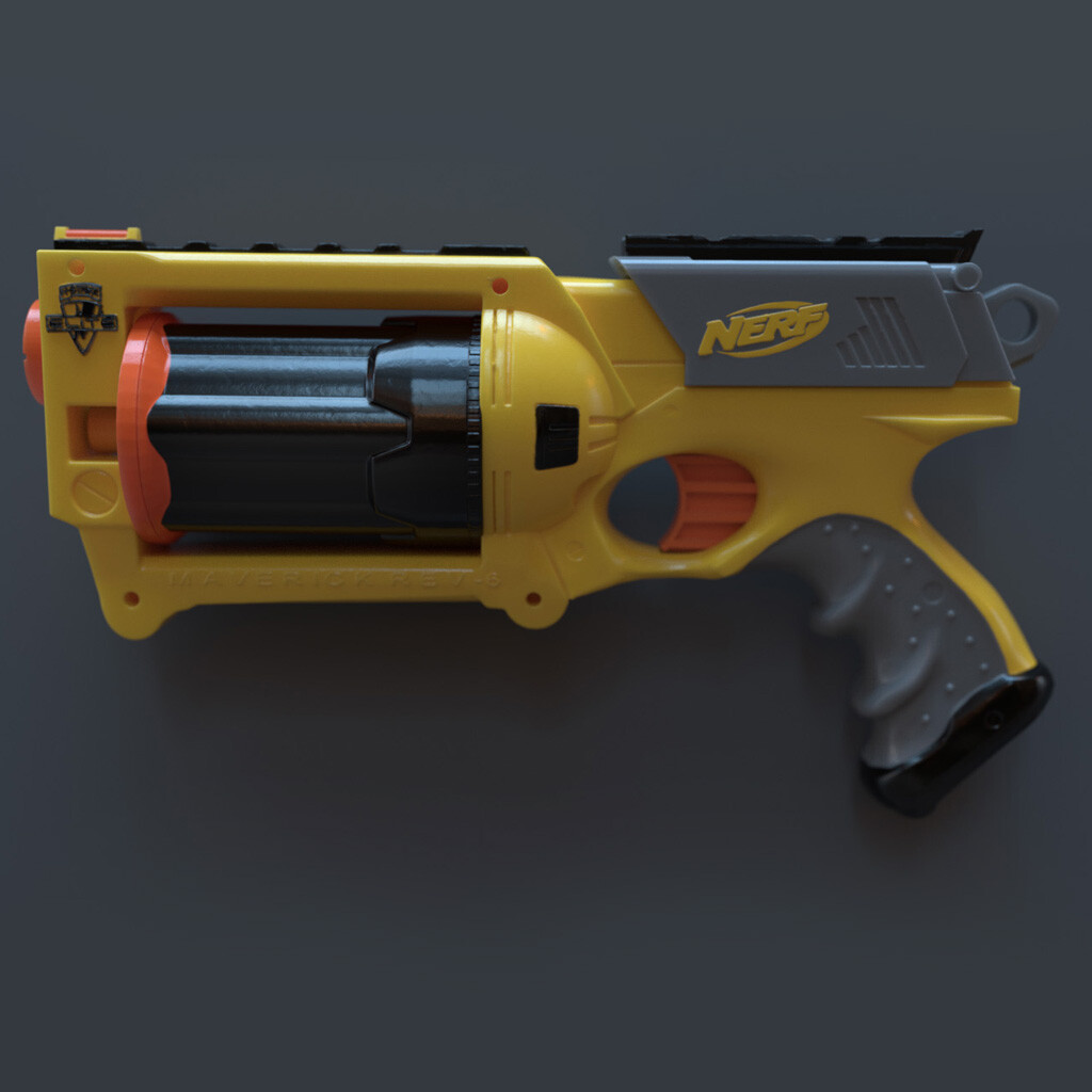 ArtStation - Nerf Gun