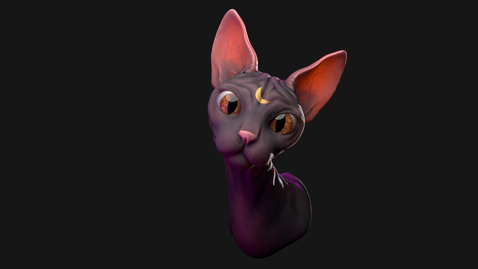 ArtStation - Sphynx Cat