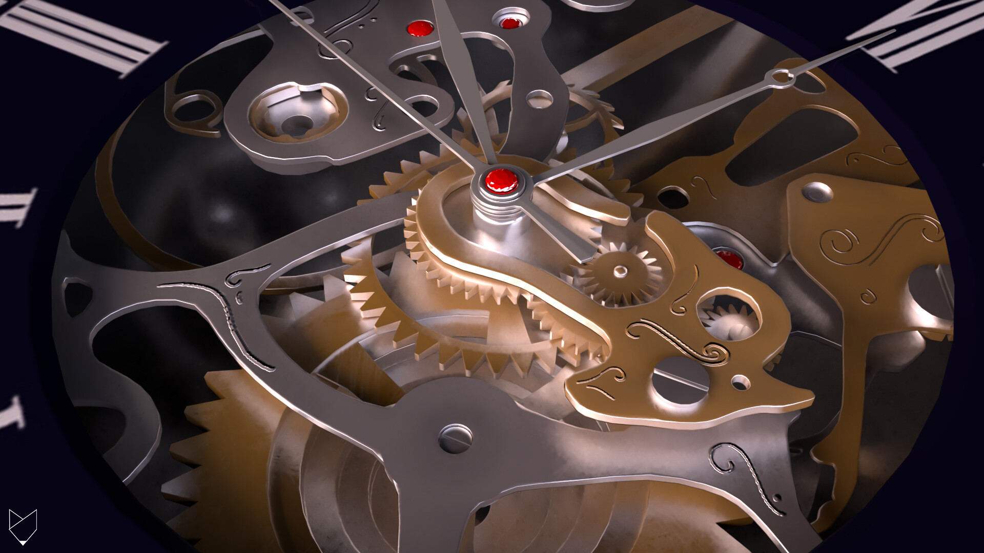 ArtStation - Mechanical Watch