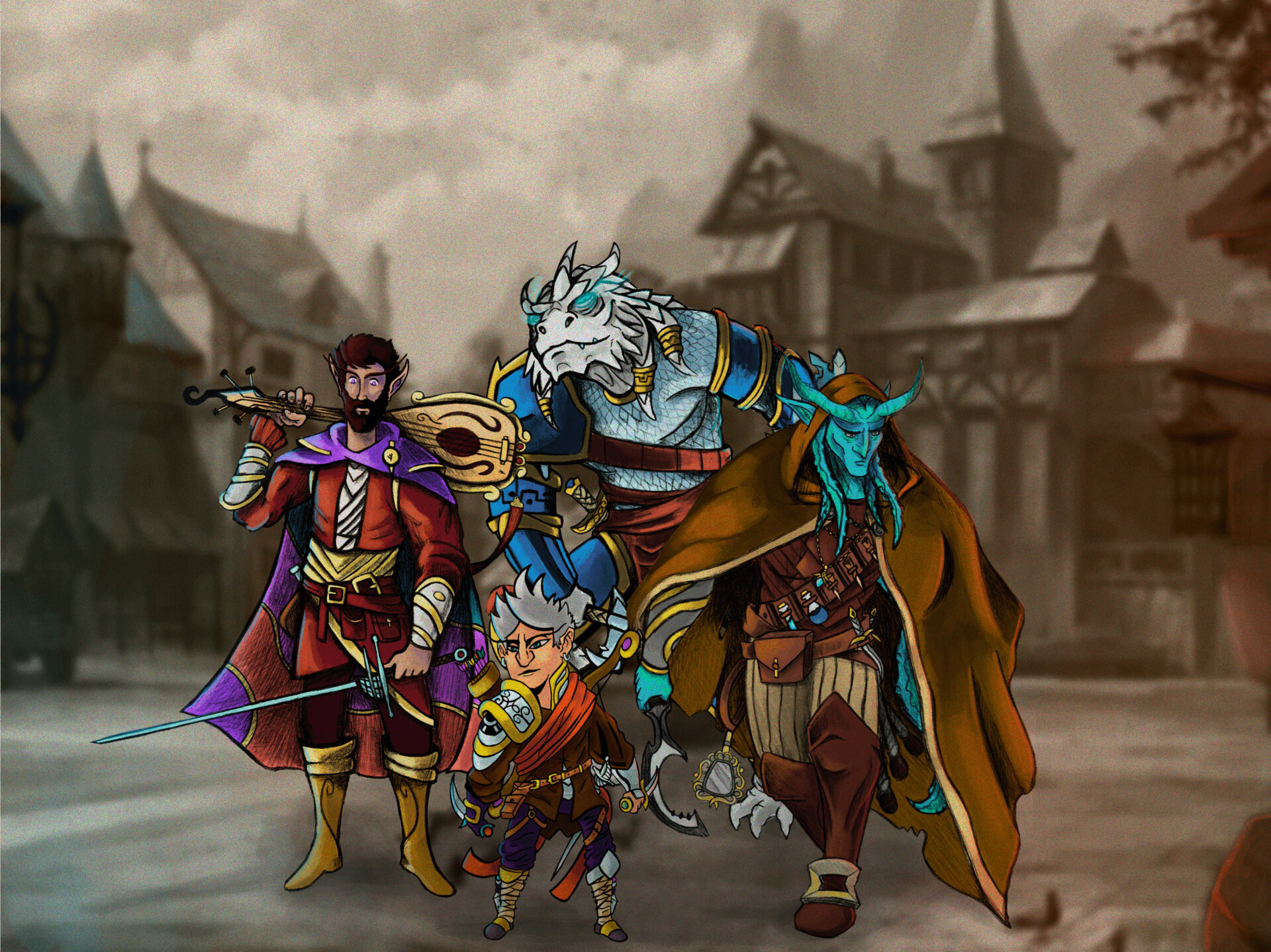 ArtStation - RPG Characters