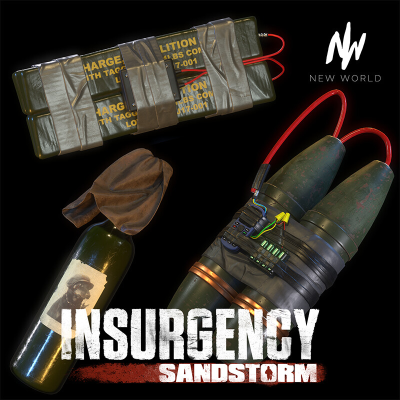 ArtStation - Insurgency: Sandstorm - Explosives