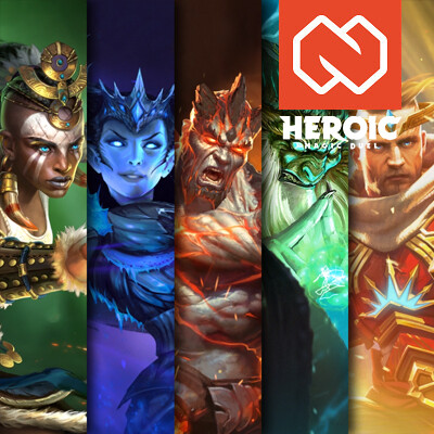 ArtStation - Heroic - Hero's Splash Animations