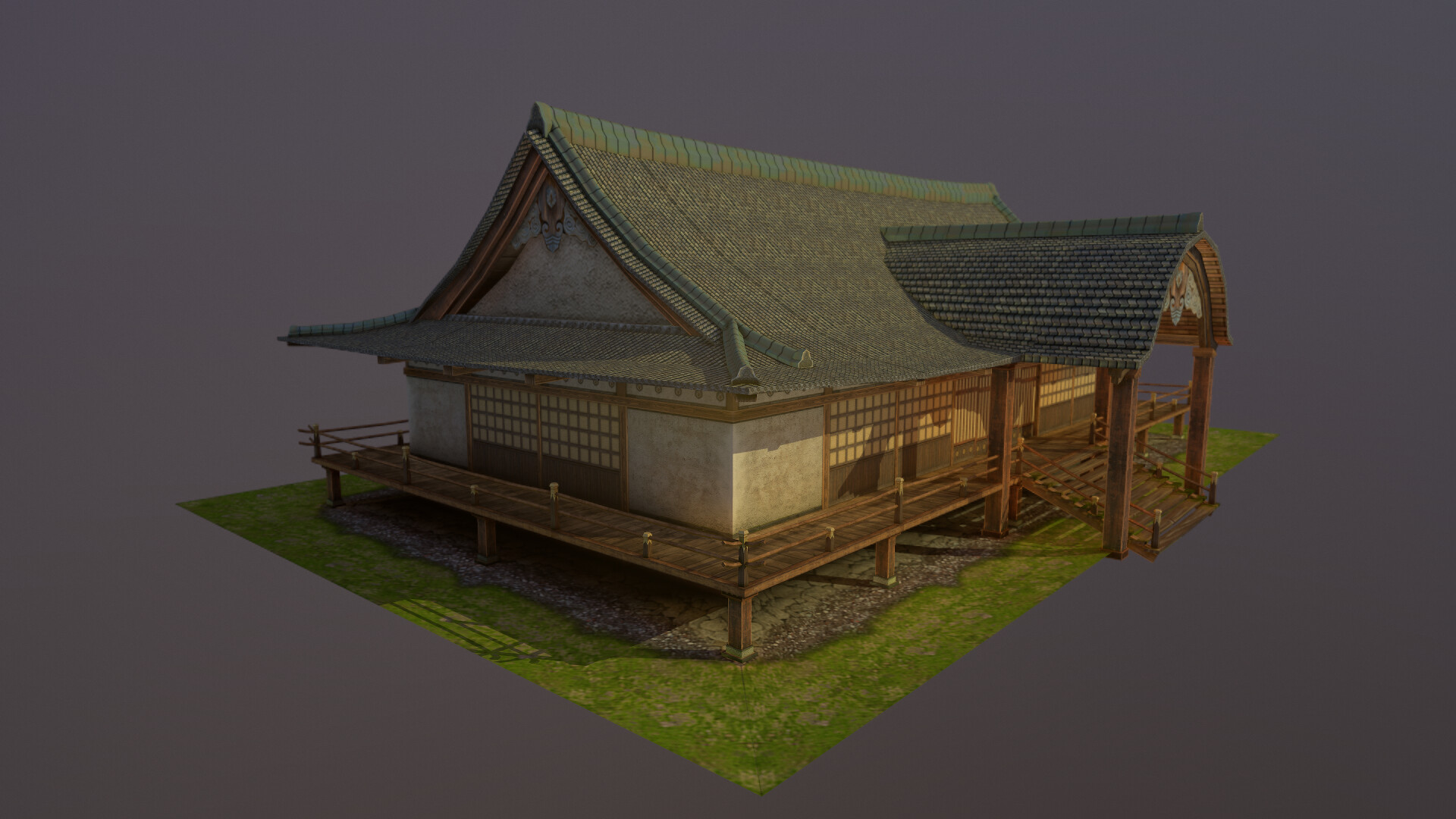 ArtStation - Japan Hunter's Dojo (Mobile game assets)