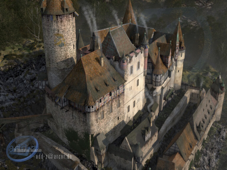 ArtStation - Castle Dalberg at 1550