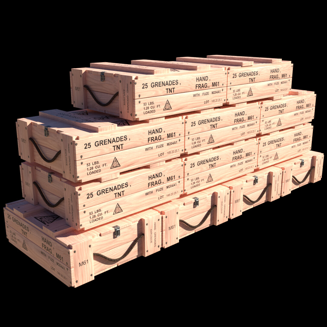 ArtStation - Grenade Crate