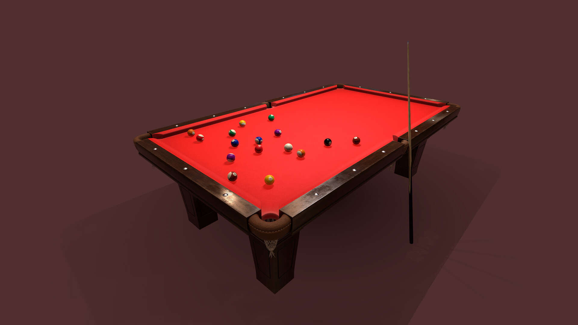 ArtStation - Pool / Billiard Table