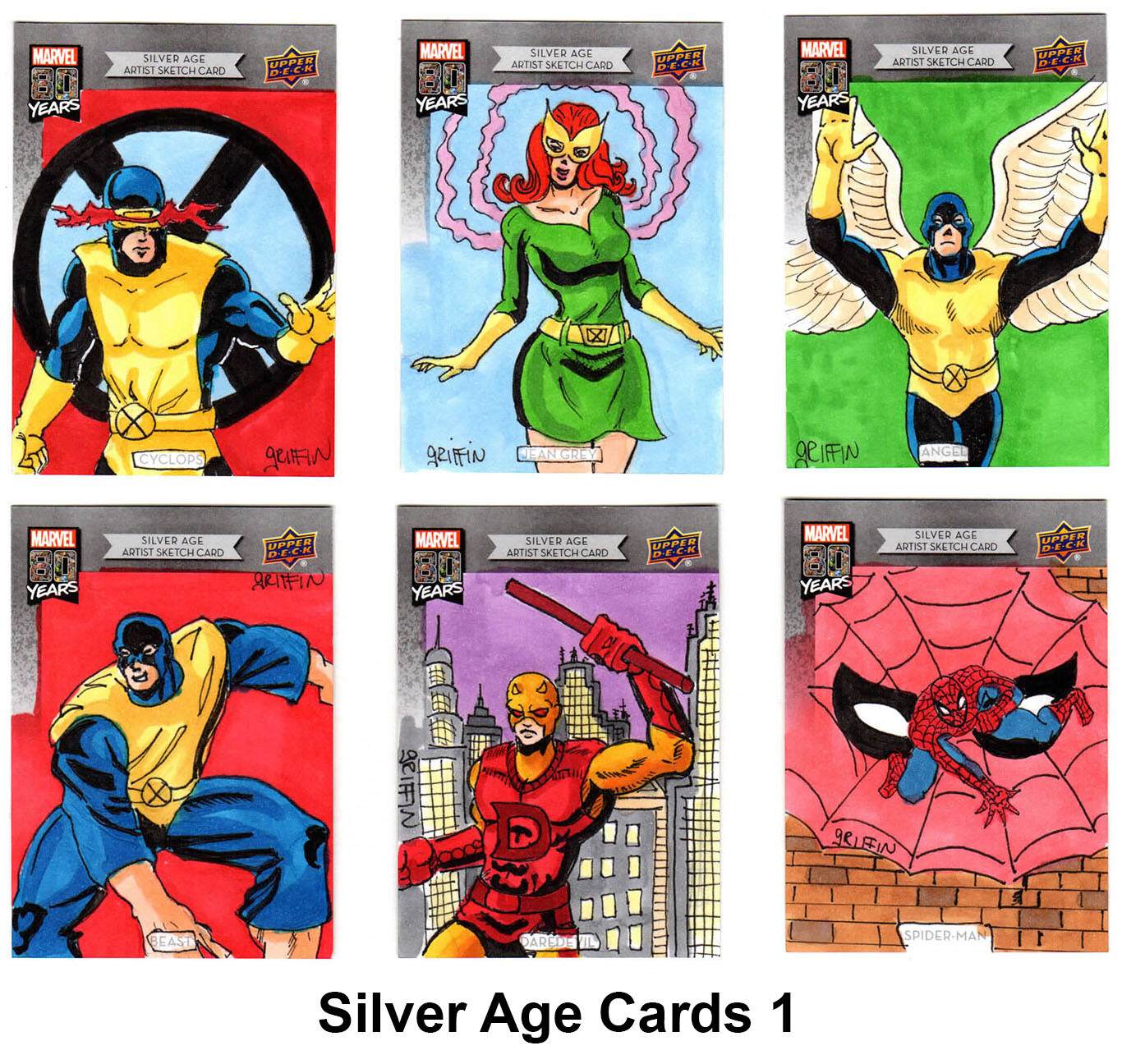 ArtStation - Upper Deck Marvel 80th Anniversary 2019