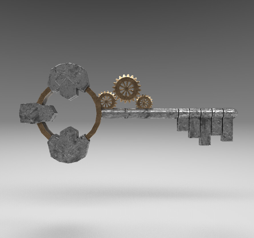 ArtStation - EmojIA Steampunk key