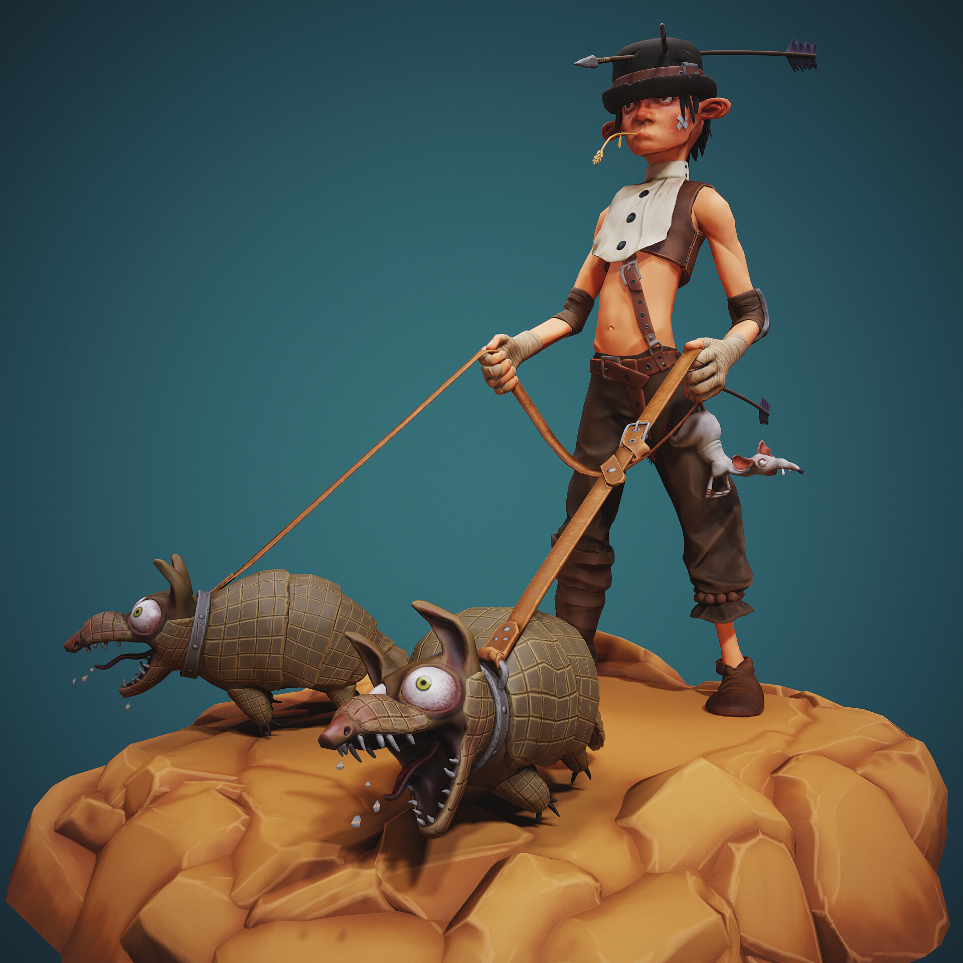 ArtStation - Billy"THREE ARROWS"