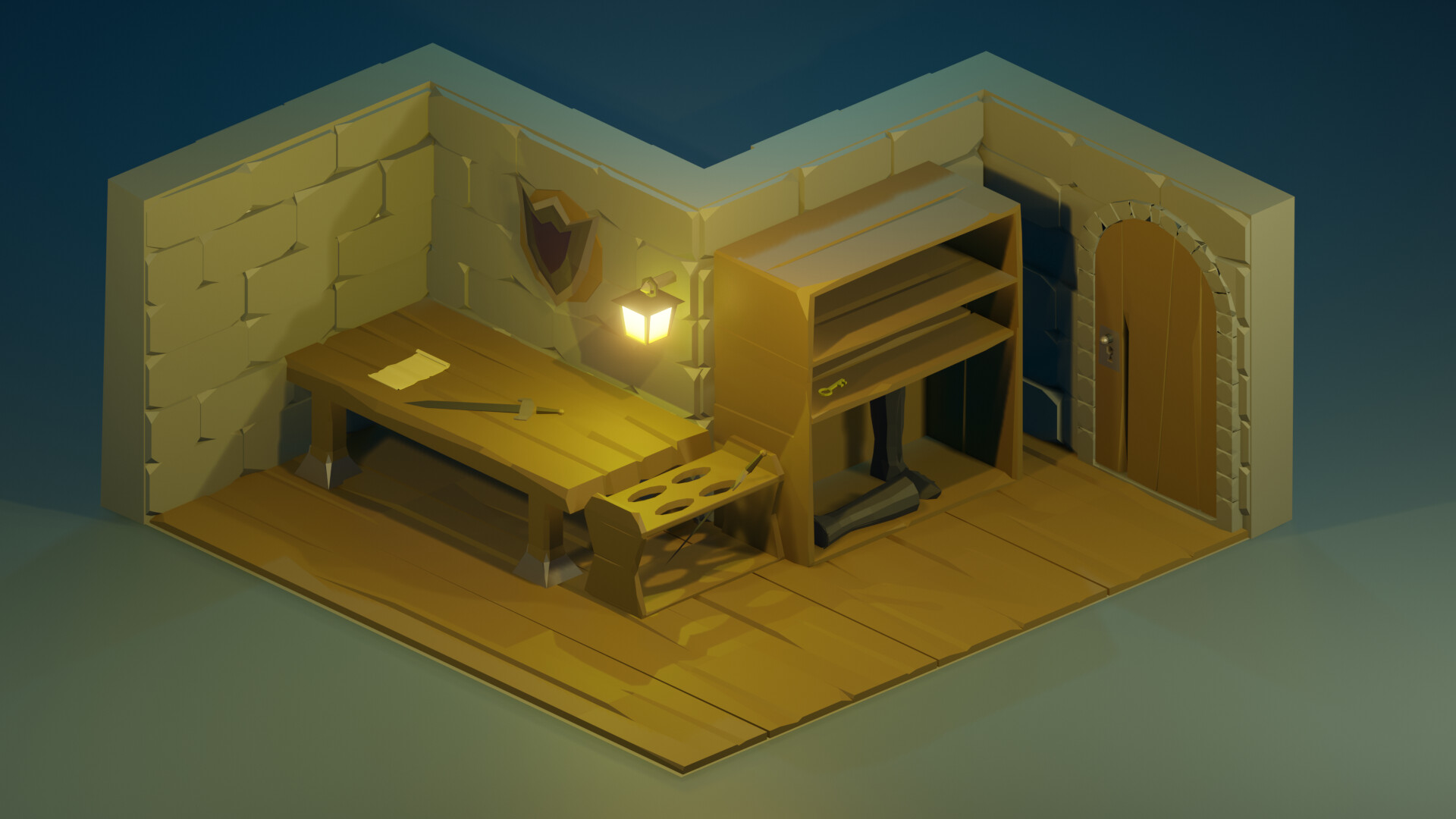 ArtStation - Castle Room