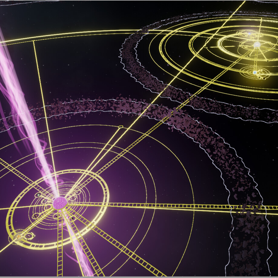 ArtStation - Spelljammer Star Map