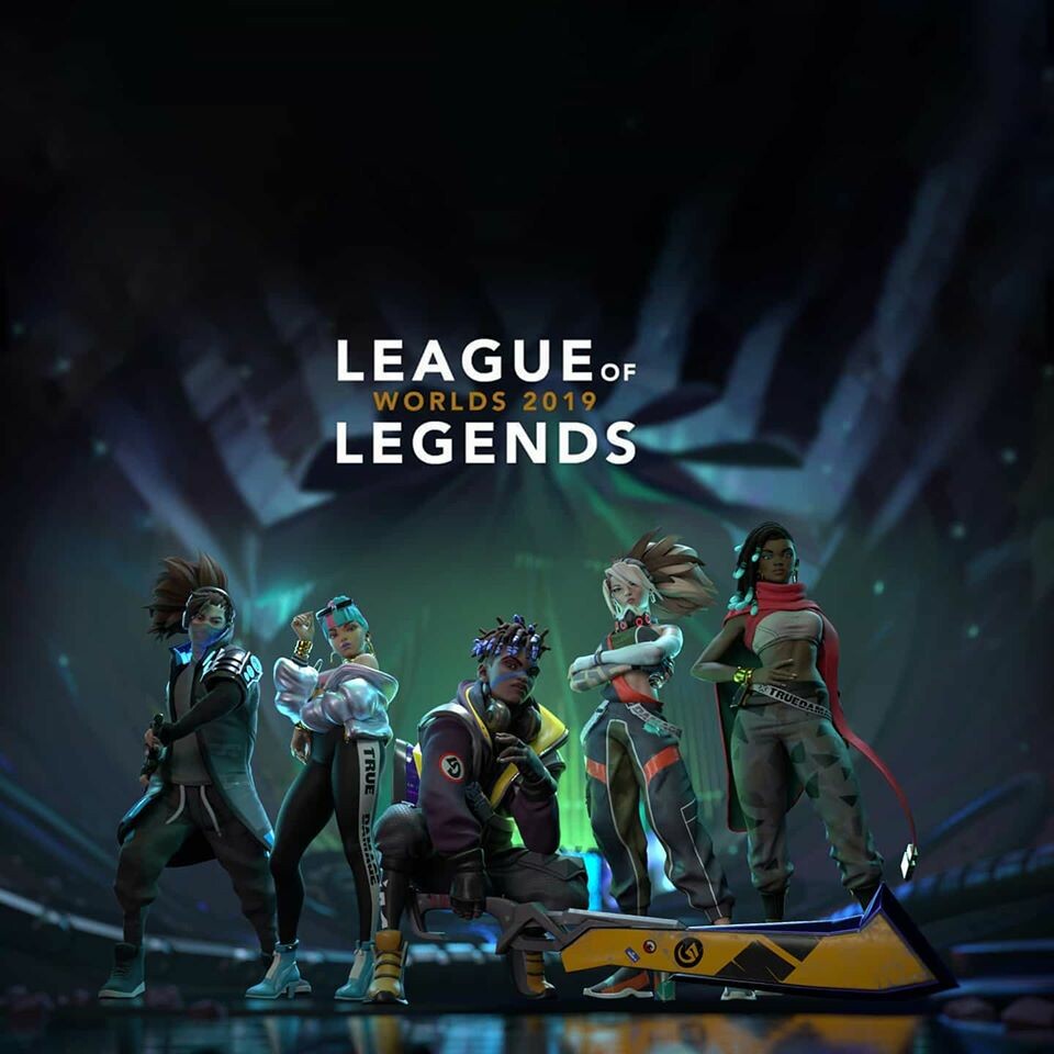 ArtStation - League Of Legends Worlds 2019