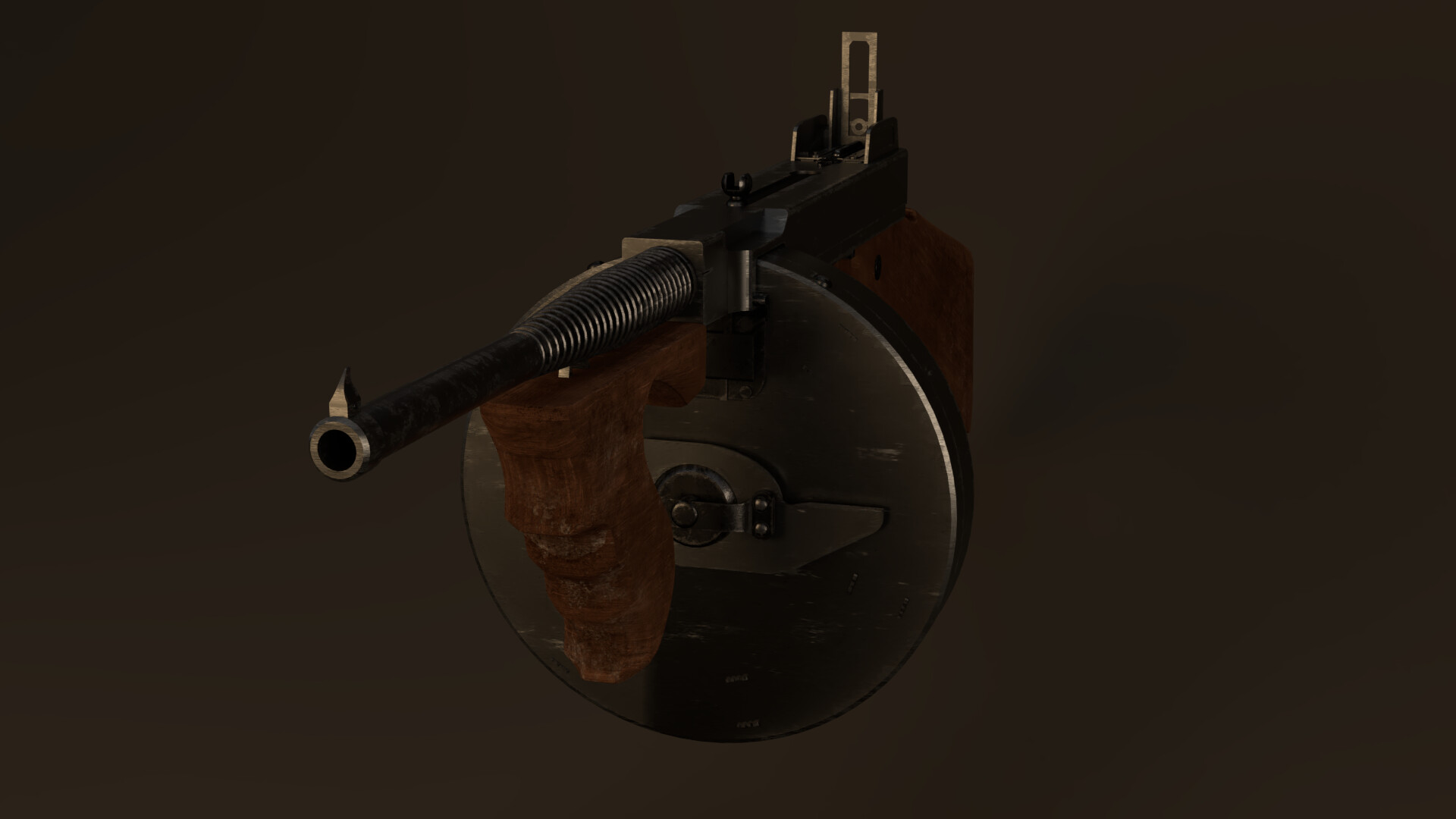 ArtStation - M1921 Thompson
