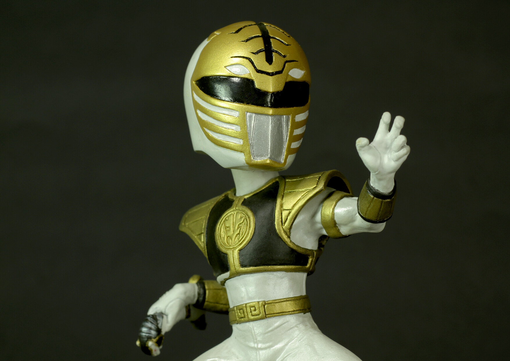 ArtStation - White Ranger bubble head
