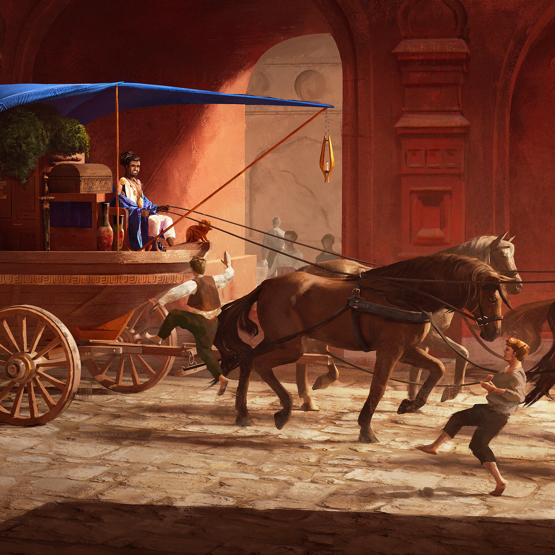 ArtStation - Merchant Carriage