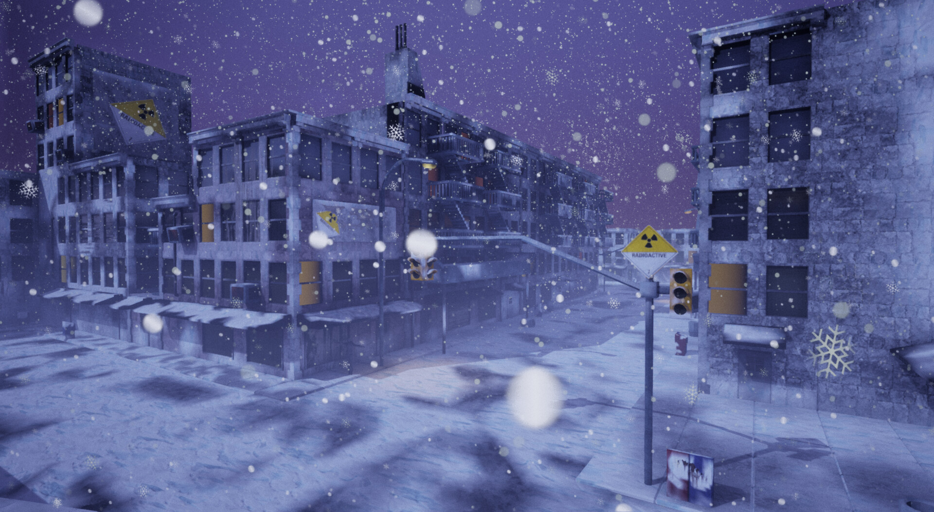Samuel Rocha-Terpstra - Post-Apocalyptic Winter City