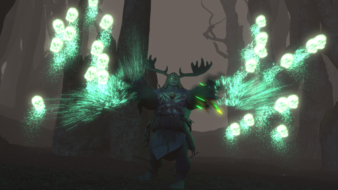 ArtStation - Orc Summoner Spell