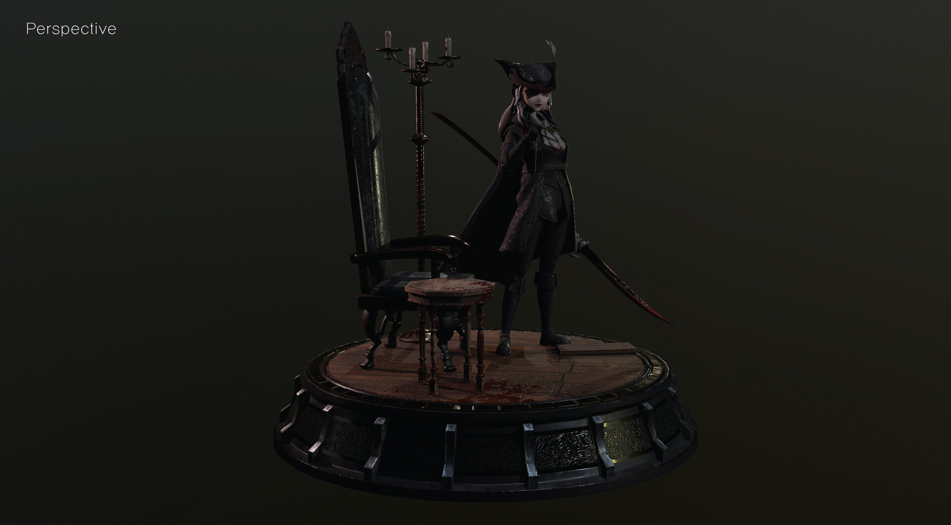 ArtStation - LADY MARIA of CLOCK TOWER _ Casual mode