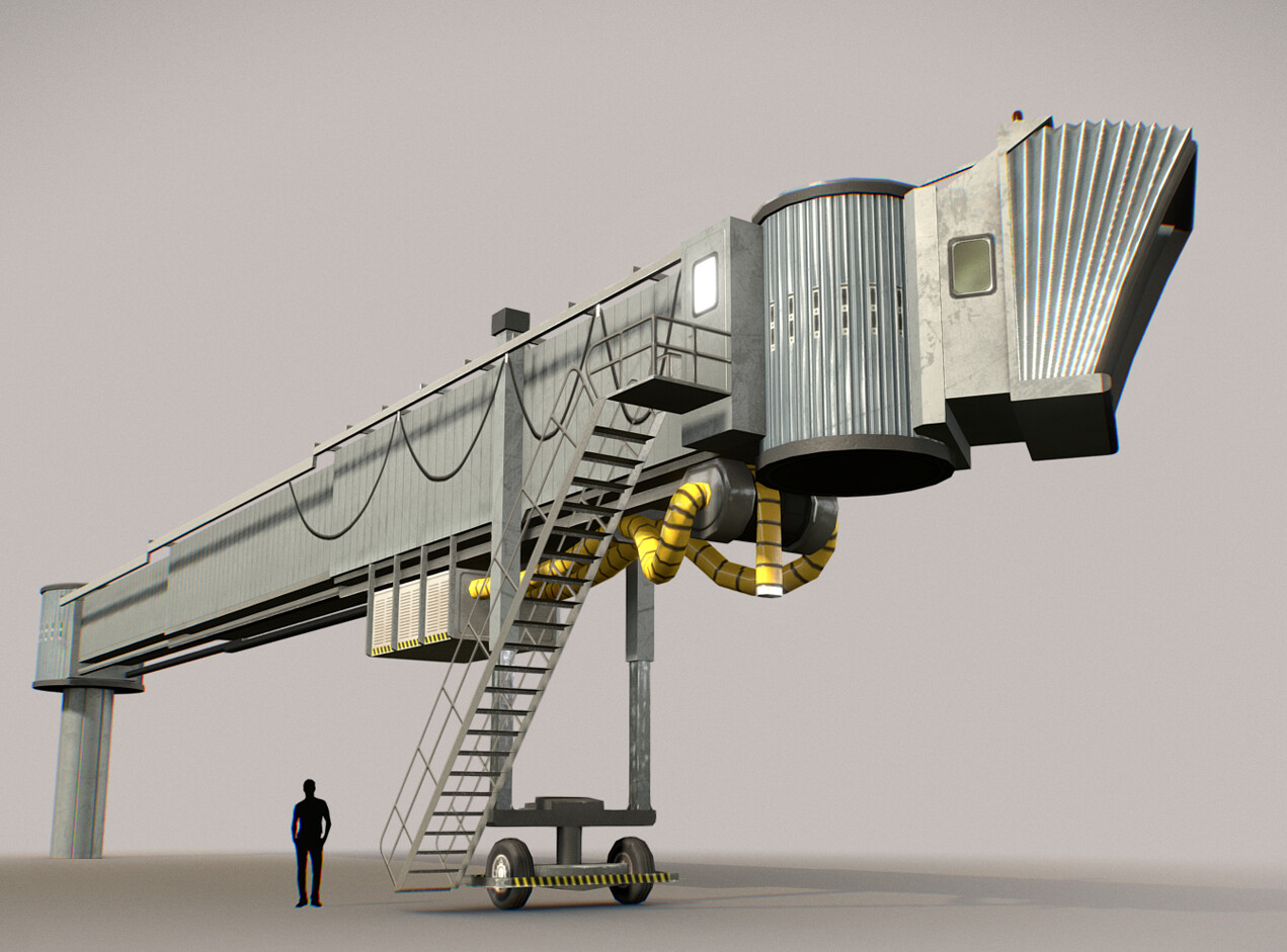 ArtStation - Airbridge LFPG