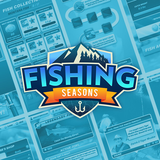 ArtStation - Fishing Seasons : UI