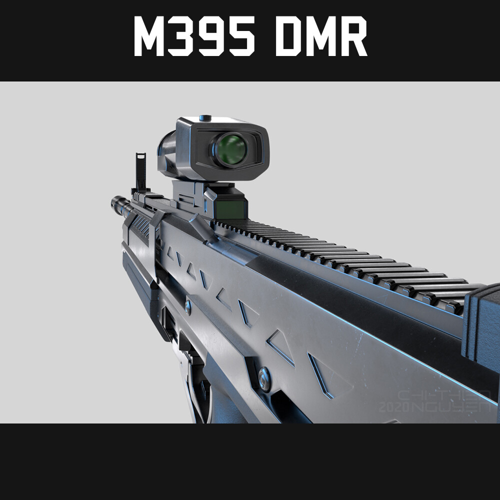 ArtStation - M395 DMR