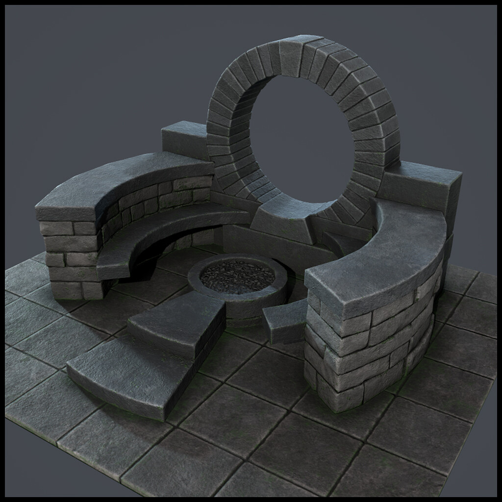 ArtStation - Stonework