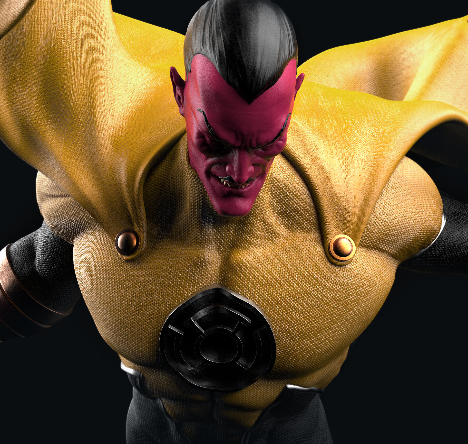 ArtStation - SINESTRO DC COMICS - FANART