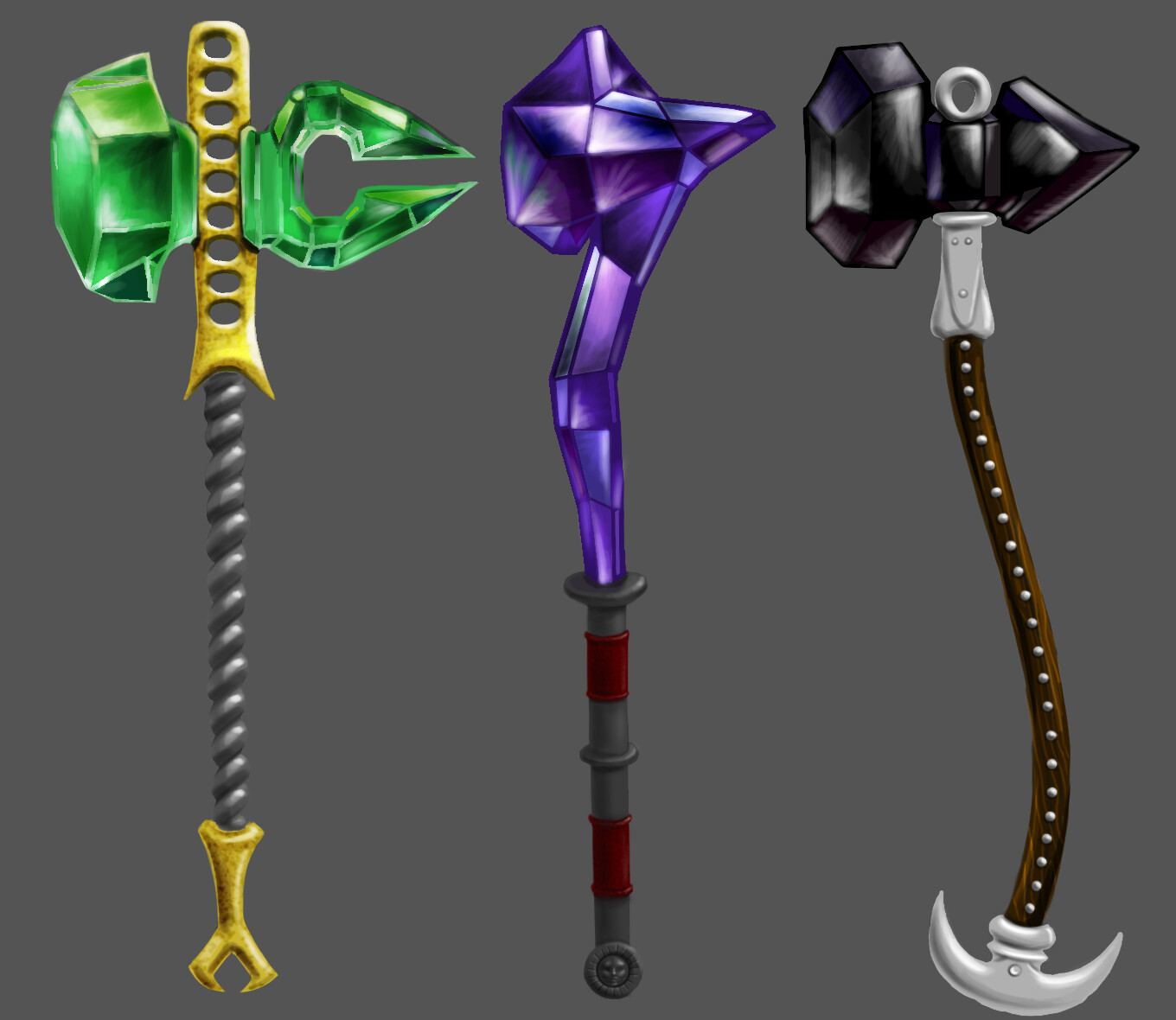 ArtStation - Dilatancy: Crystal Warhammer