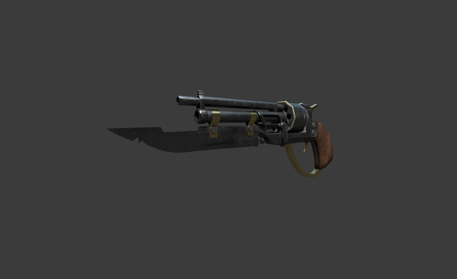 ArtStation - Revolver 3d Model