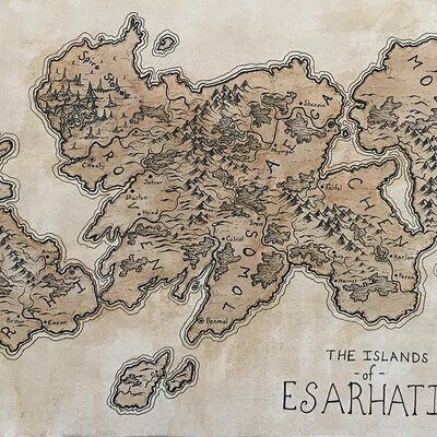 ArtStation - The Islands of Esarhatia
