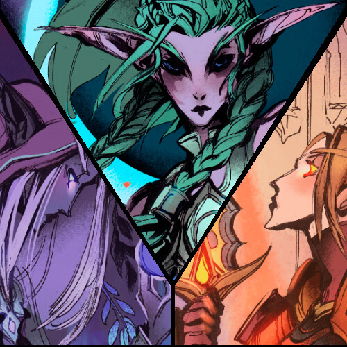 ArtStation - Paths of elves