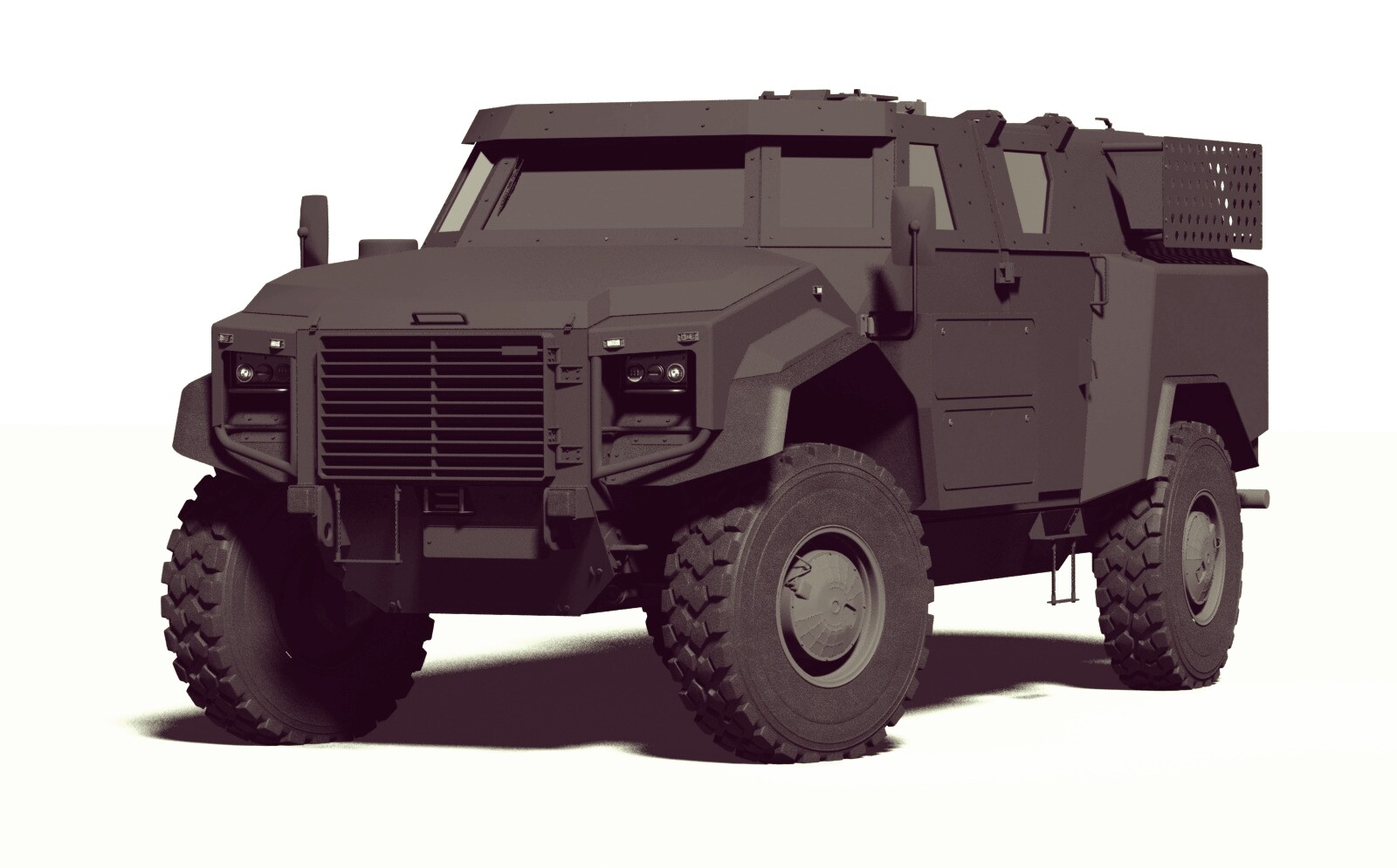 ArtStation - MS MRAP Vehicle