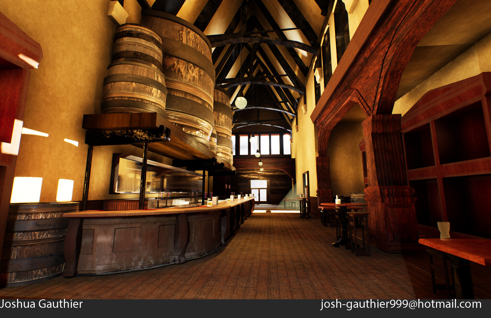 ArtStation - Pub (Interior)