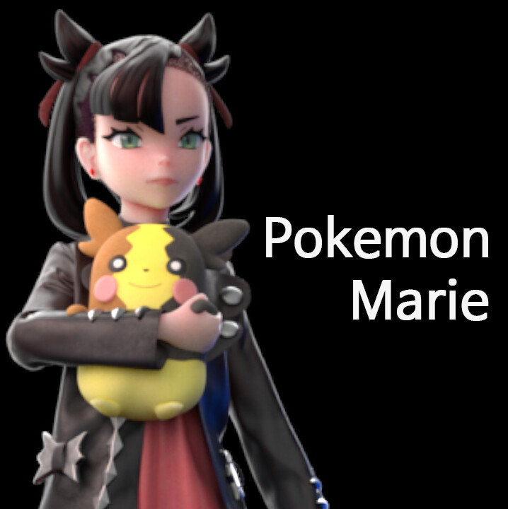 ArtStation - Pokemon Marie