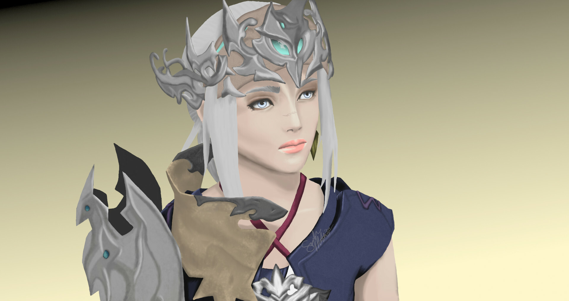 ArtStation - Hyur Character from FFXIV