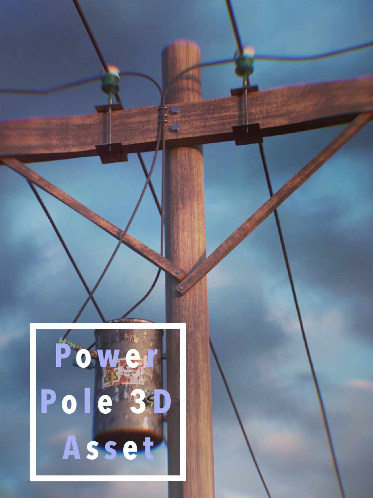 ArtStation - Power Pole -Asset